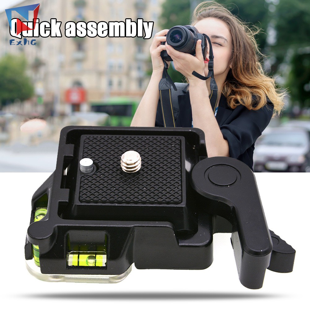 Quick Release Tripod Plate Adapter Universal Tripod Monopods Camera ...