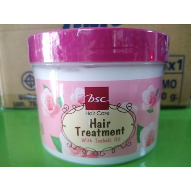 BSC Hair Care Hair Treatment With Tsubaki Oil ขนาด 450 กรัม | Shopee ...