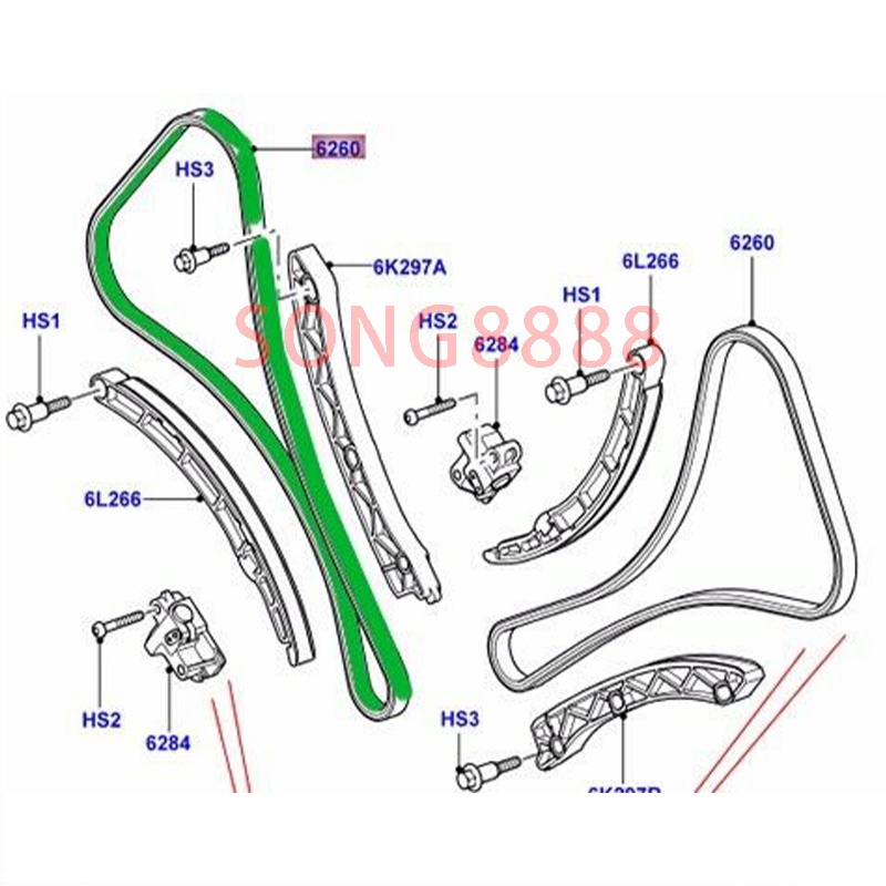 ของแท้ 100 LR051013 LR095472 LR051011 LR051012 LR032048 FOR all Jaguar ...