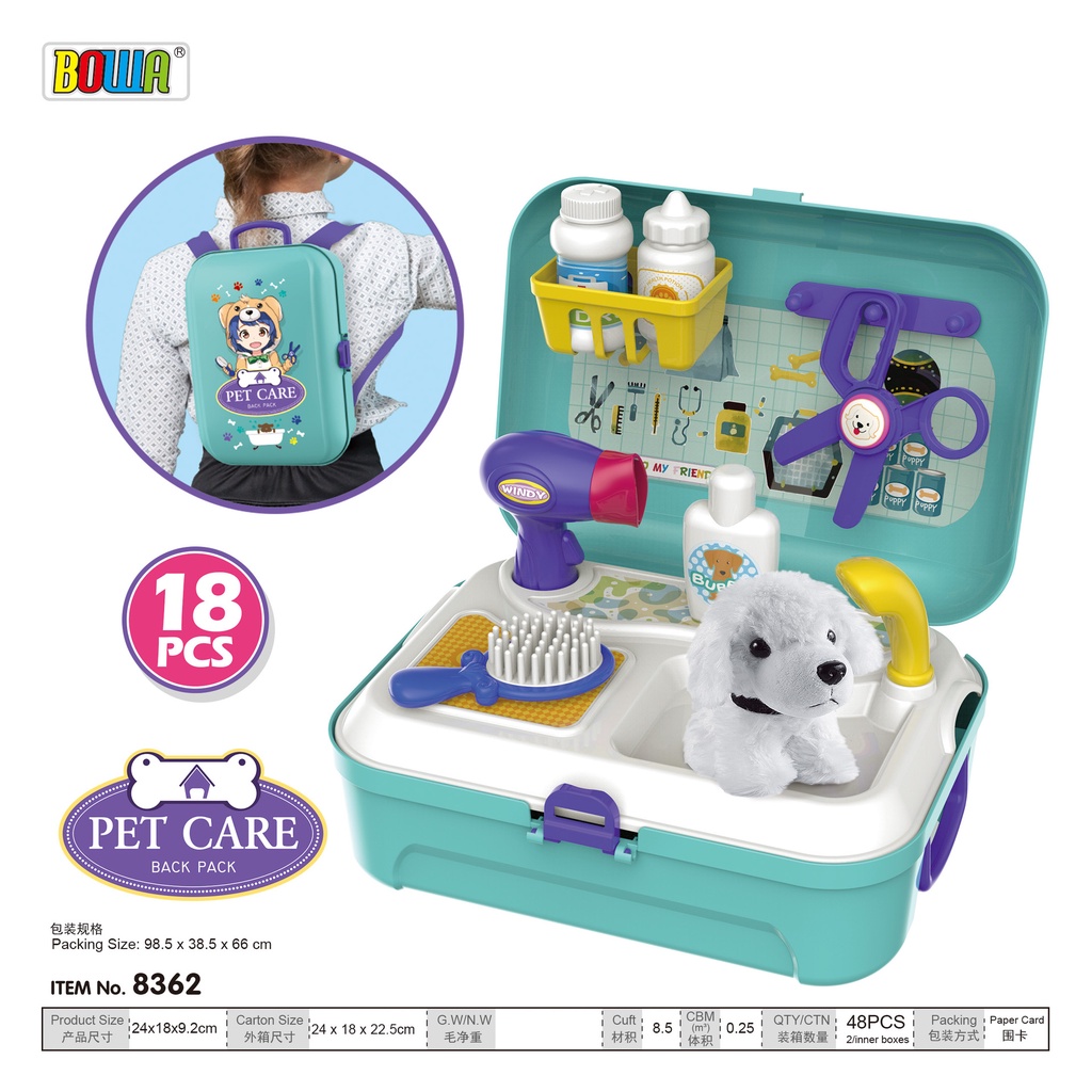 New Pet Simulation Storage Box Puzzle Childrens Suitcase Play House Toy ...