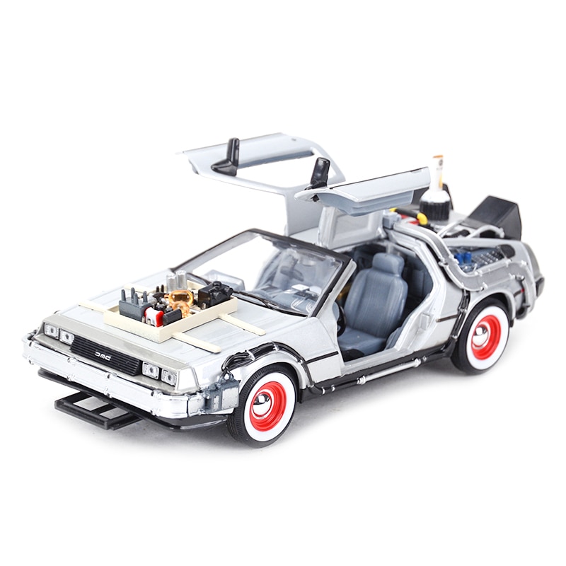 Welly 1:24 DMC12 DeLorean Time Machine Back to the Future Car Static ...