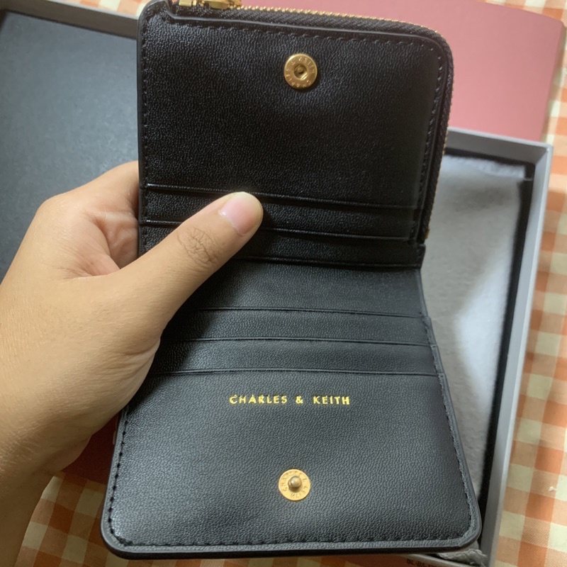Charles Keith Zip Around Card Holder Wallet - flowerjoy.co - ThaiPick