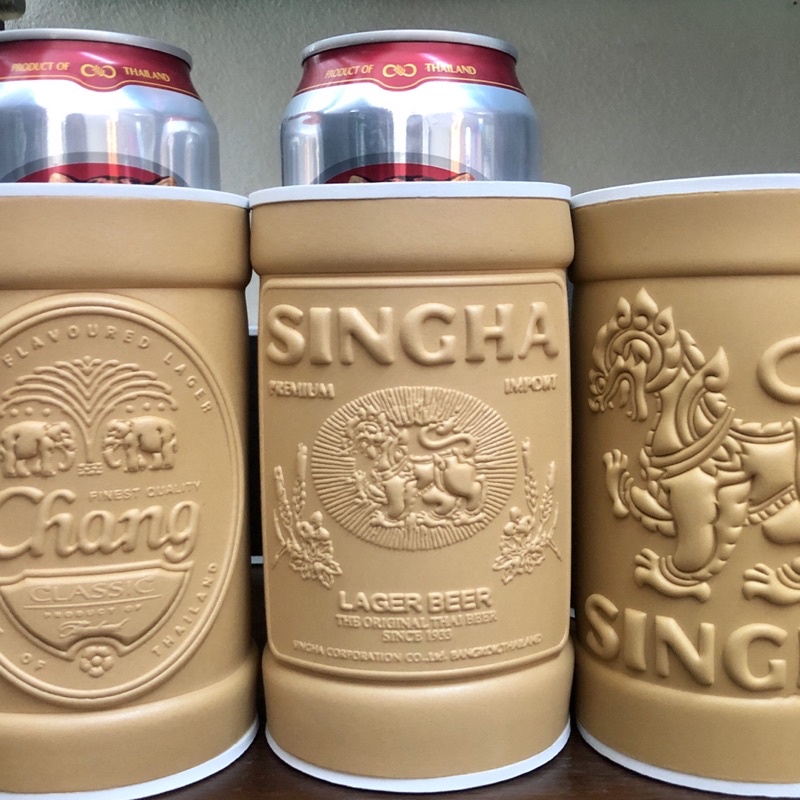 ปลอกเบียร์กระป๋องยาว long can 490ml เก็บรักษาอุณหภูมิ Beer Can Cooler ...