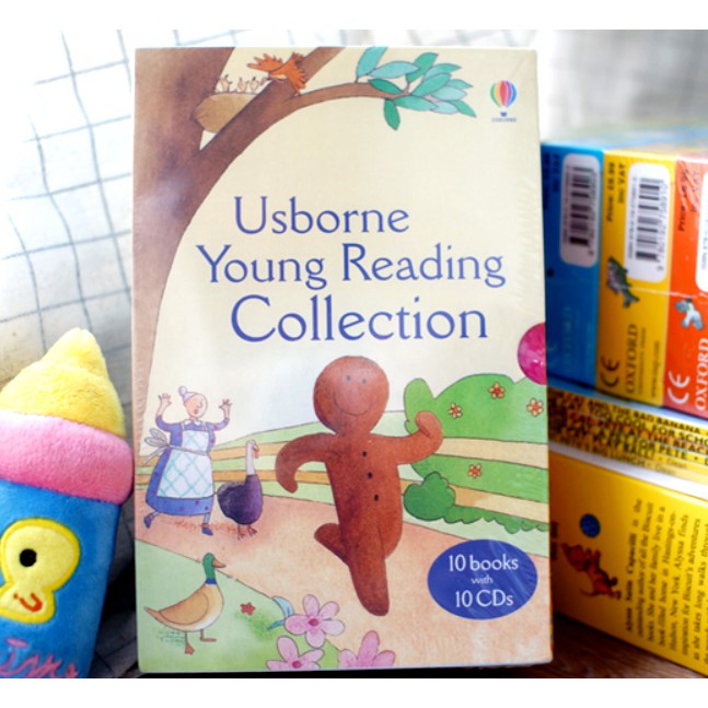พร้อมส่ง หนังสือนิทานพร้อม CD ฝึกออกเสียง Usborne Young Reading ...