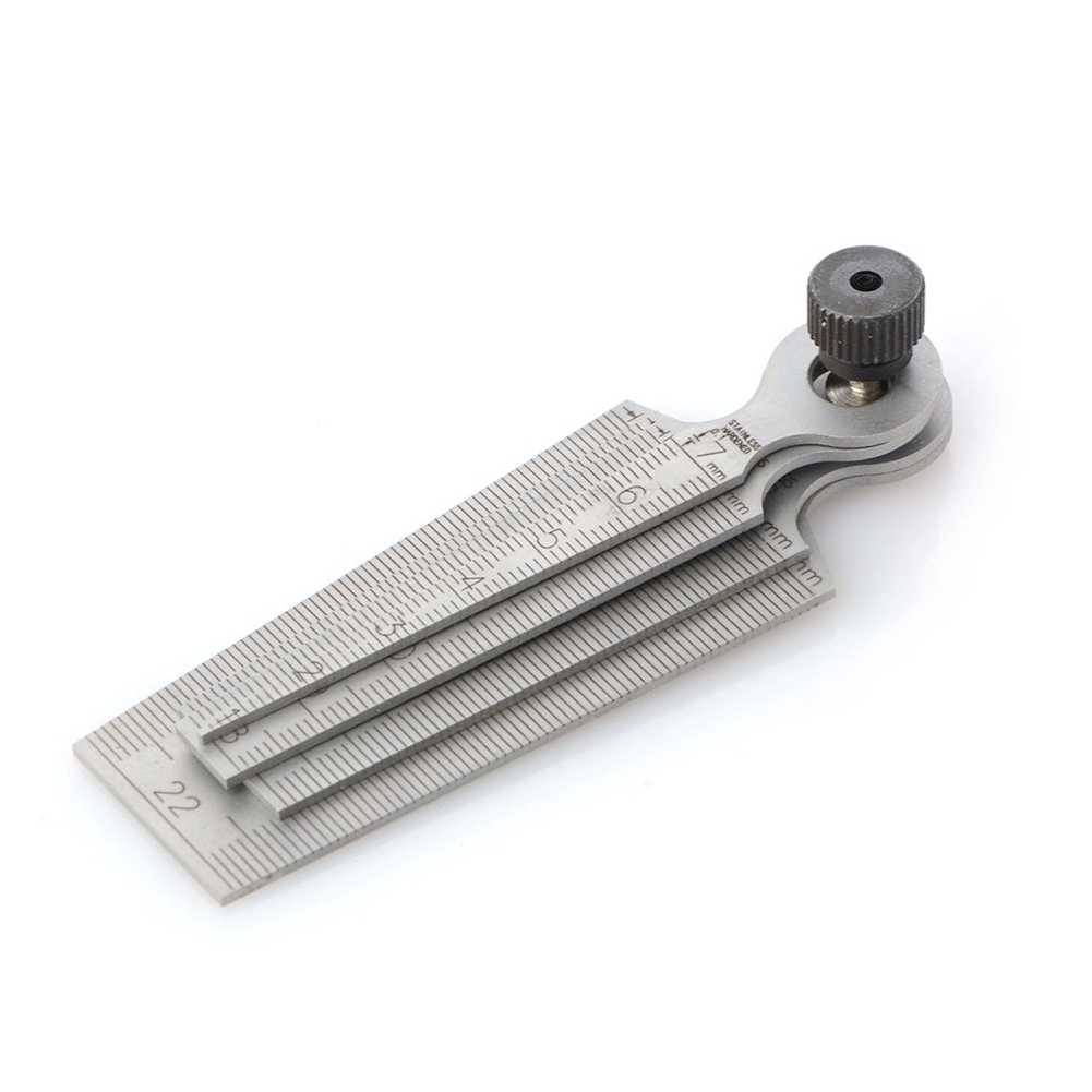 4Pcs Taper Gauge Aperture Scale Drill Hole Durable Hand Measurement ...