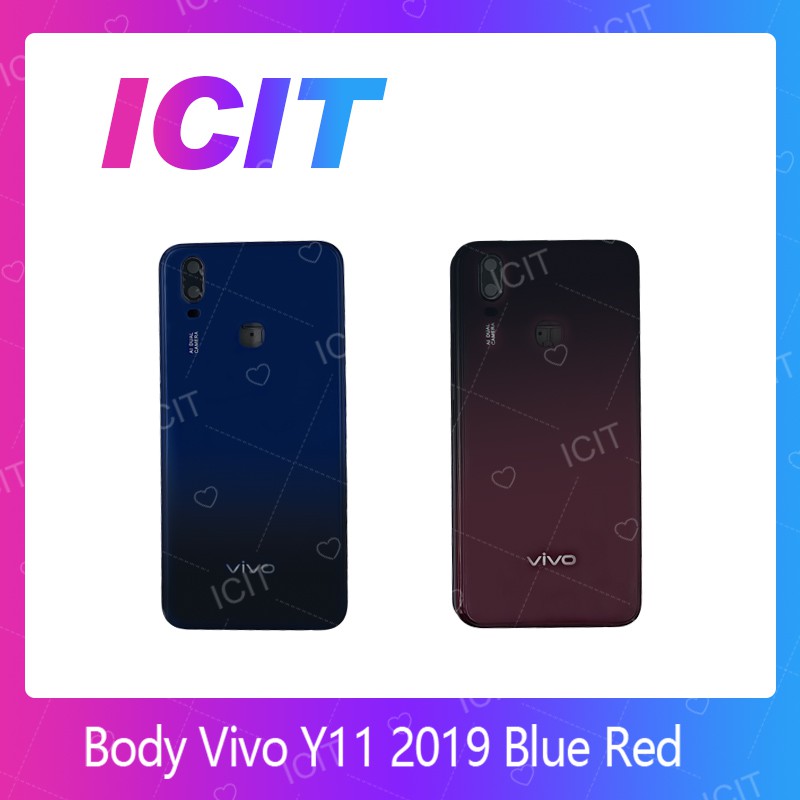 Vivo Y11 2019 อะไหล่บอดี้ เคสกลางพร้อมฝาหลัง Body For Vivo Y11 2019 อะไหล่มือถือ ICIT 2020 ...