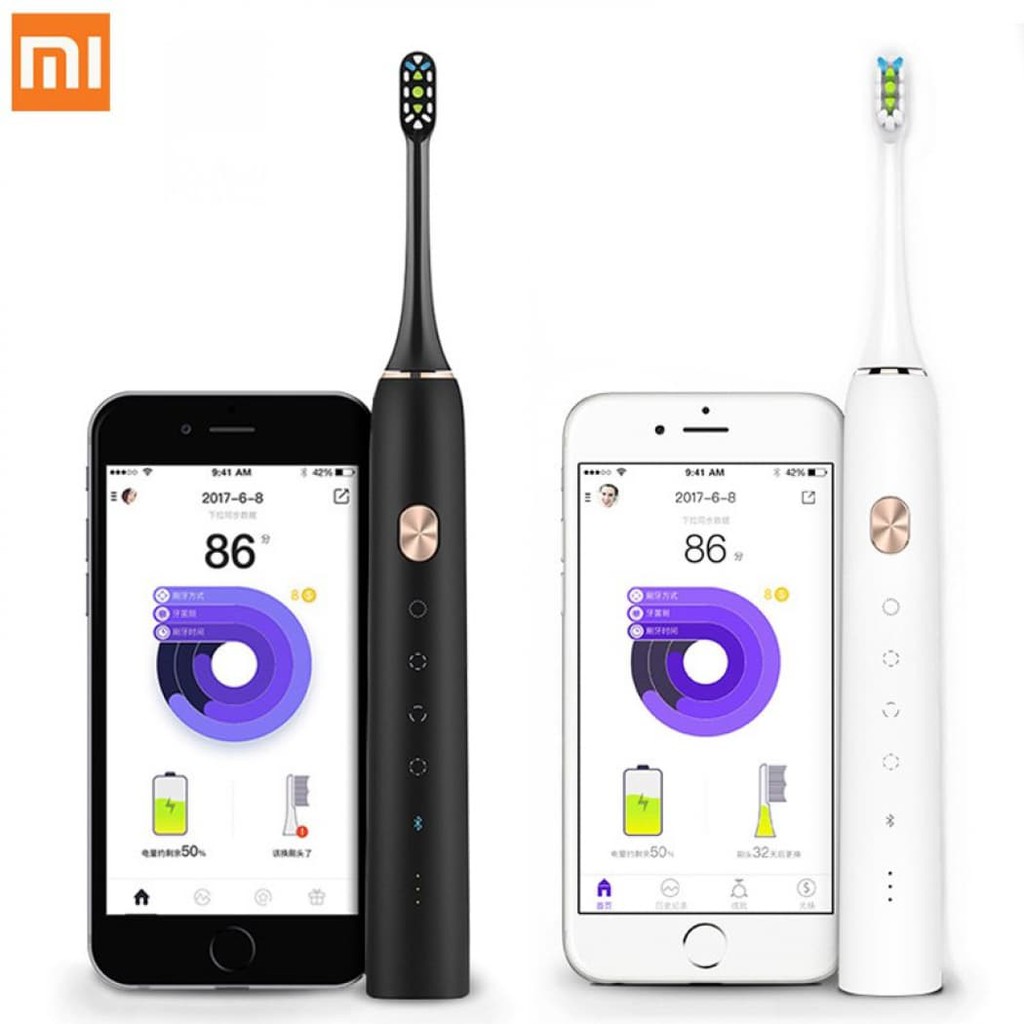 Xiaomi Soocas X3 Electric Toothbrush แปรงสีฟันไฟฟ้ากันน้ำแบบชาร์จ ...