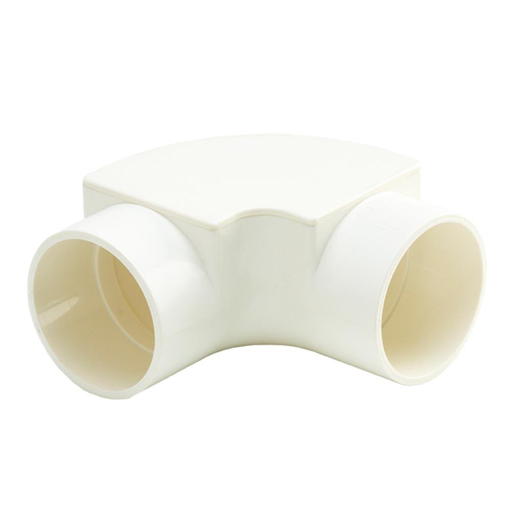 ข้อต่อ ข้อต่อข้องอ SCG BS ฝาเปิด PVC 1 นิ้ว สีขาว ท่อร้อยสายไฟ อุปกรณ์ ...