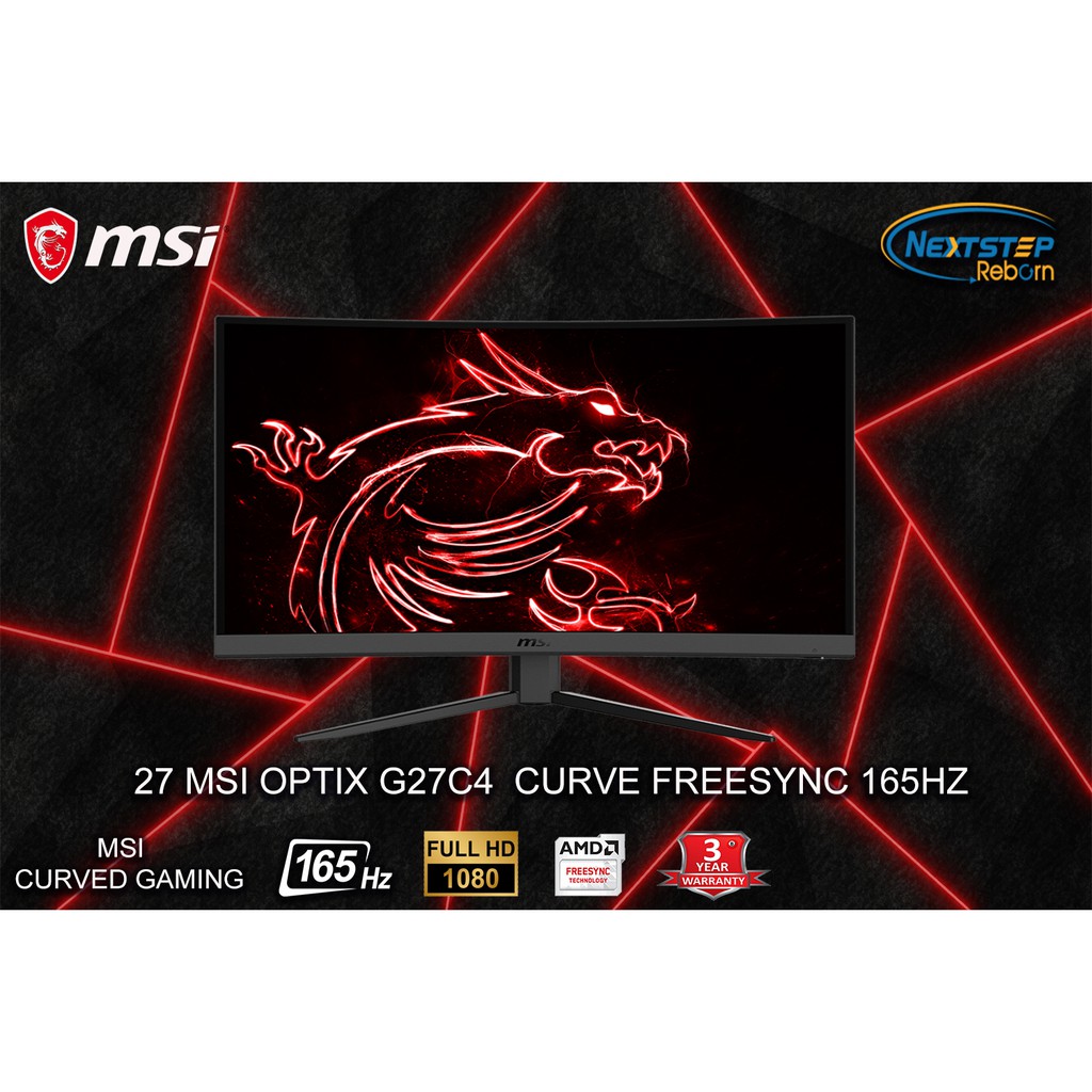 msi optix g24 series curve 144hz - buekox - ThaiPick