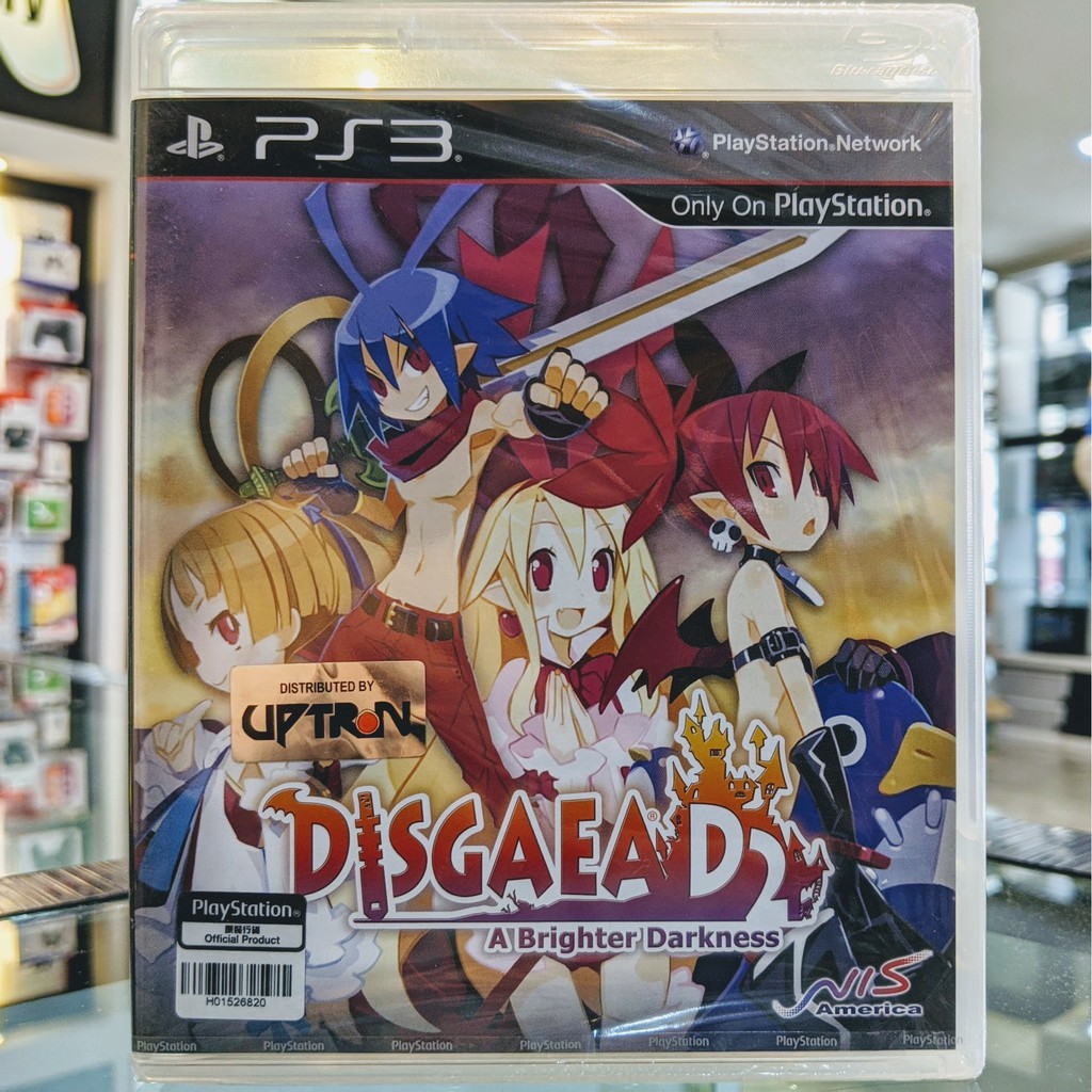 (ภาษาอังกฤษ) มือ1 Disgaea D2 A Brighter Darkness แผ่นเกม PS3 แผ่นPS3 (Only On Playstation RPG ...