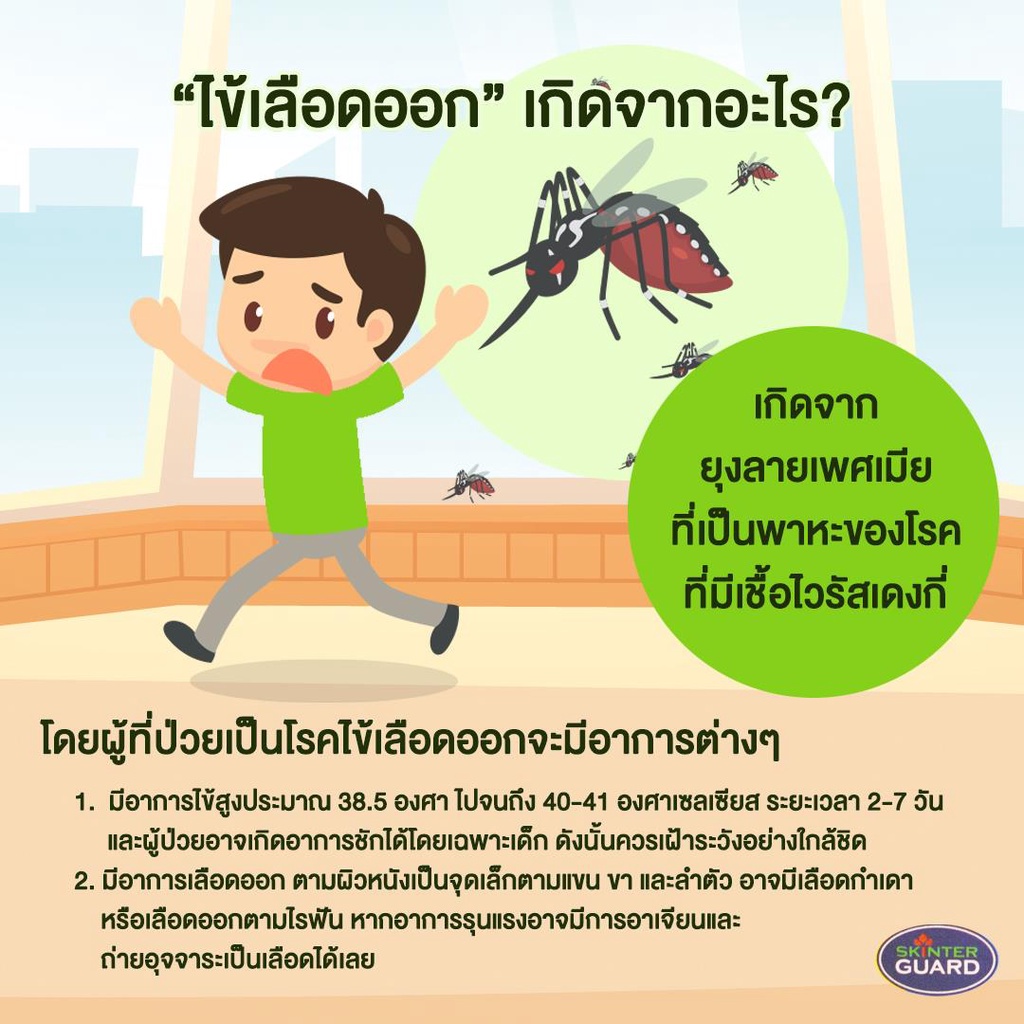 SKINTER GUARD DEET 95 สเปรย์กันยุง ทาก หมัด และริ้นทะเล 70มล. สเปรย์กัน ...