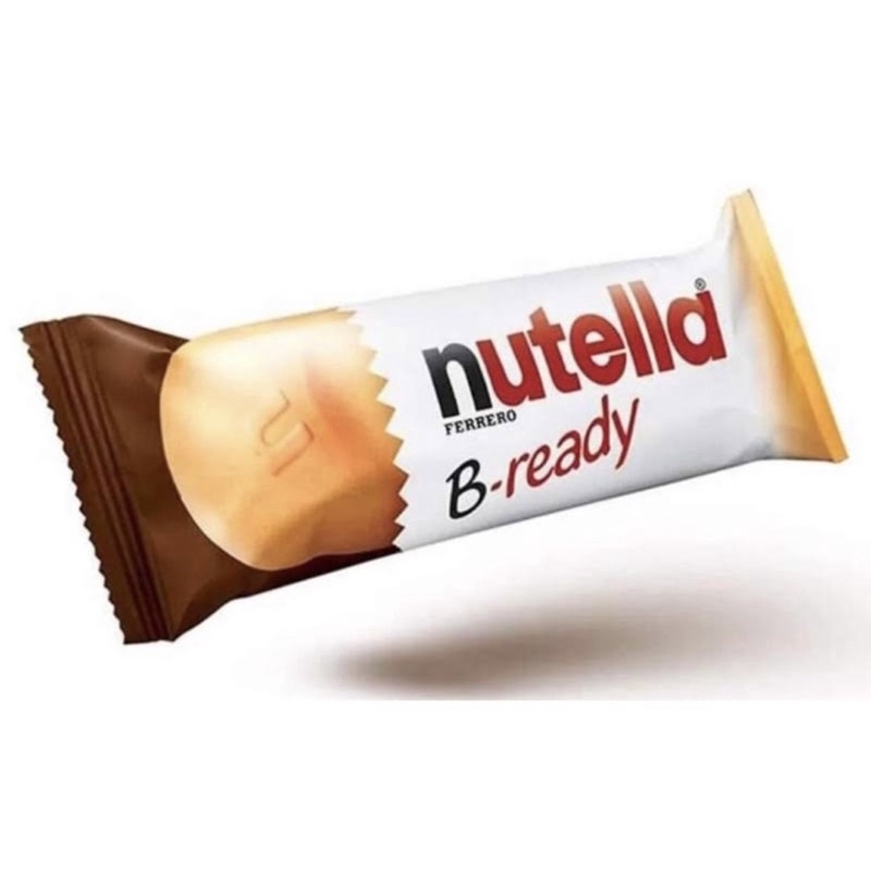 Nutella B-ready บิสกิตสอดไส้ช็อคนูเทลล่า (แบ่งขายเป็นชิ้น-ยกกล่อง) - f ...
