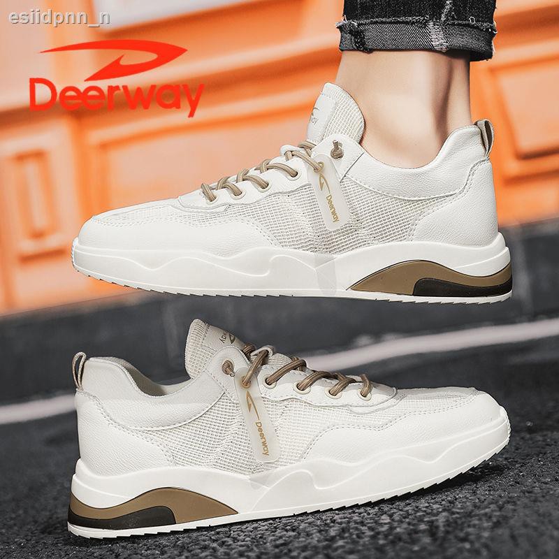 มีของพร้อมส่ง¤Deerhui men s shoes 2021 summer new sports casual student ...