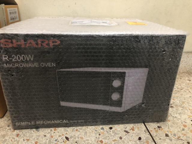 SHARP ไมโครเวฟ 20 ลิตร รุ่น R200W | Shopee Thailand