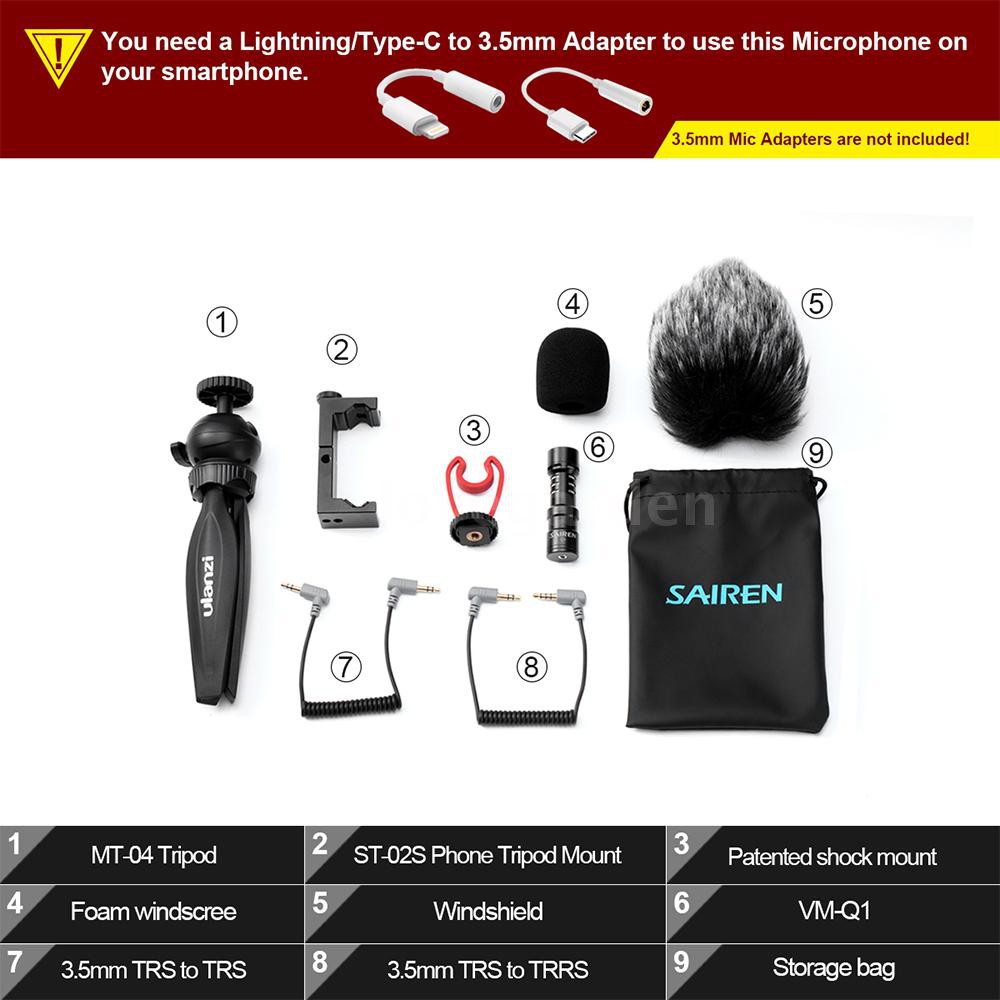 Smartphone Video Kit 3 Including Mini Desktop Tripod + Metal Phone ...