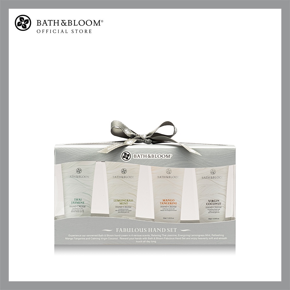 BBGFS003 BATH BLOOM Fabulous Hands Set บาธ แอนด์ บลูม ชุดผลิตภัณฑ์ครีมทามือ ช่วยบำรุงทั้งมือและ ...
