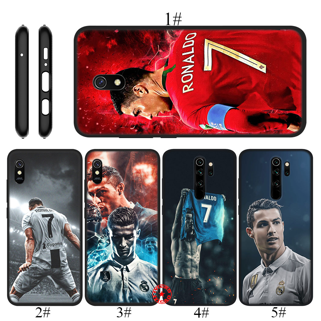 เคสซิลิโคนนิ่ม ลาย Cristiano Ronaldo CR7 58NI สําหรับ Xiaomi Redmi Note ...