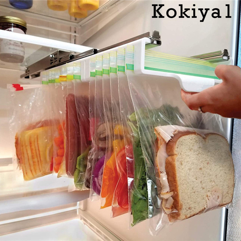 [HOT]Bag Fridge Refrigerator Drawer Storage Organizer Telescopic Rack ...