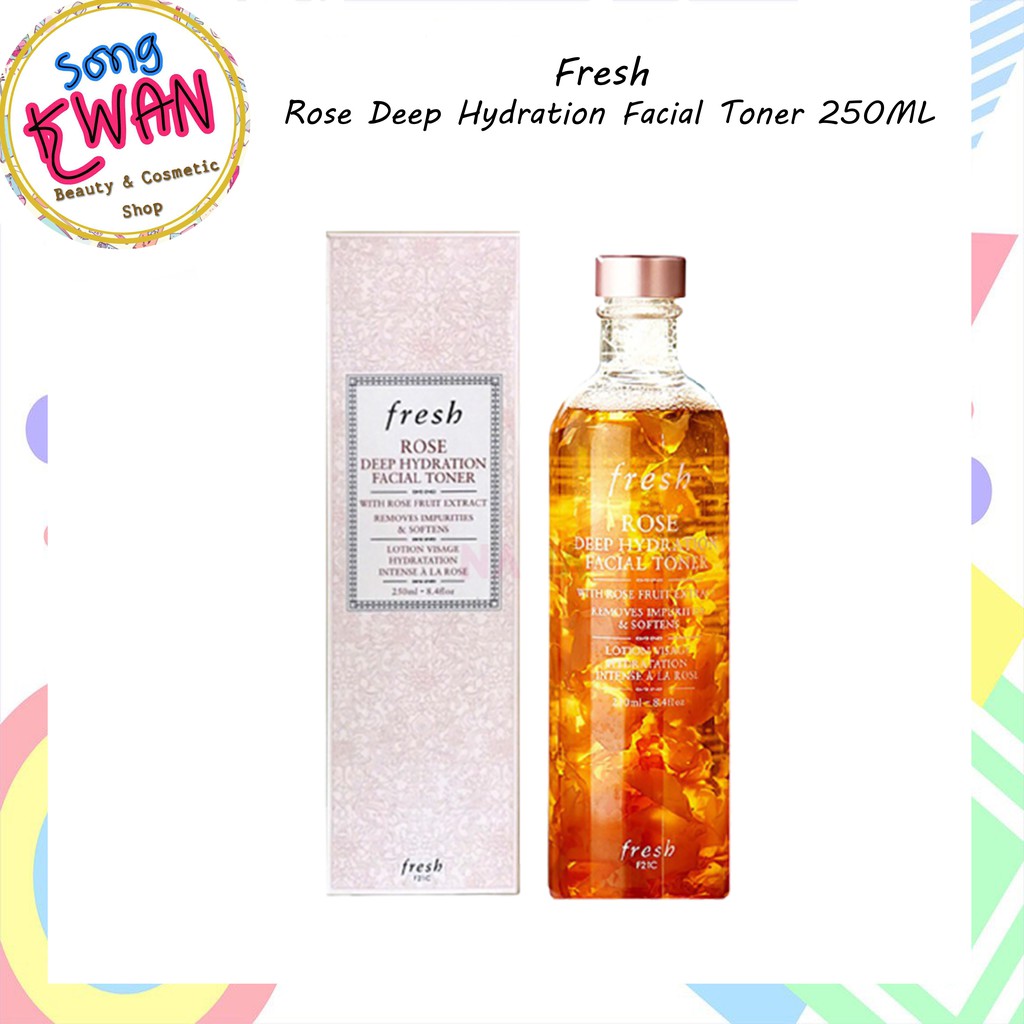 Fresh Rose Deep Hydration Facial Toner 250ml - songkwanbeauty - ThaiPick
