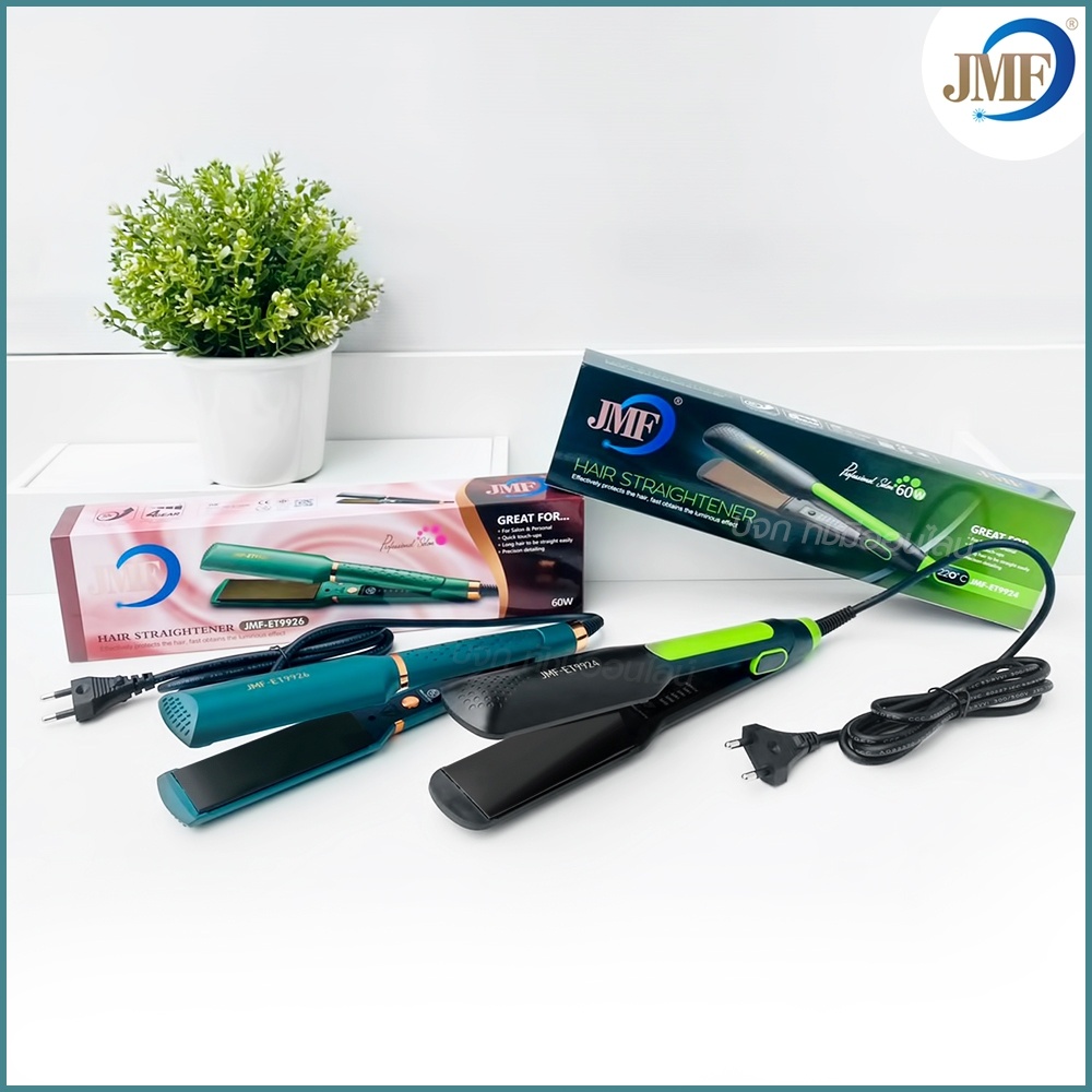 ลูกค้าใหม่ 1 บาท ที่หนีบผม JMF ET9924 เครื่องหนีบผม เครื่องหนีบผมม้วนผม JMF 9926 หนีบเงา เครื่อง ...