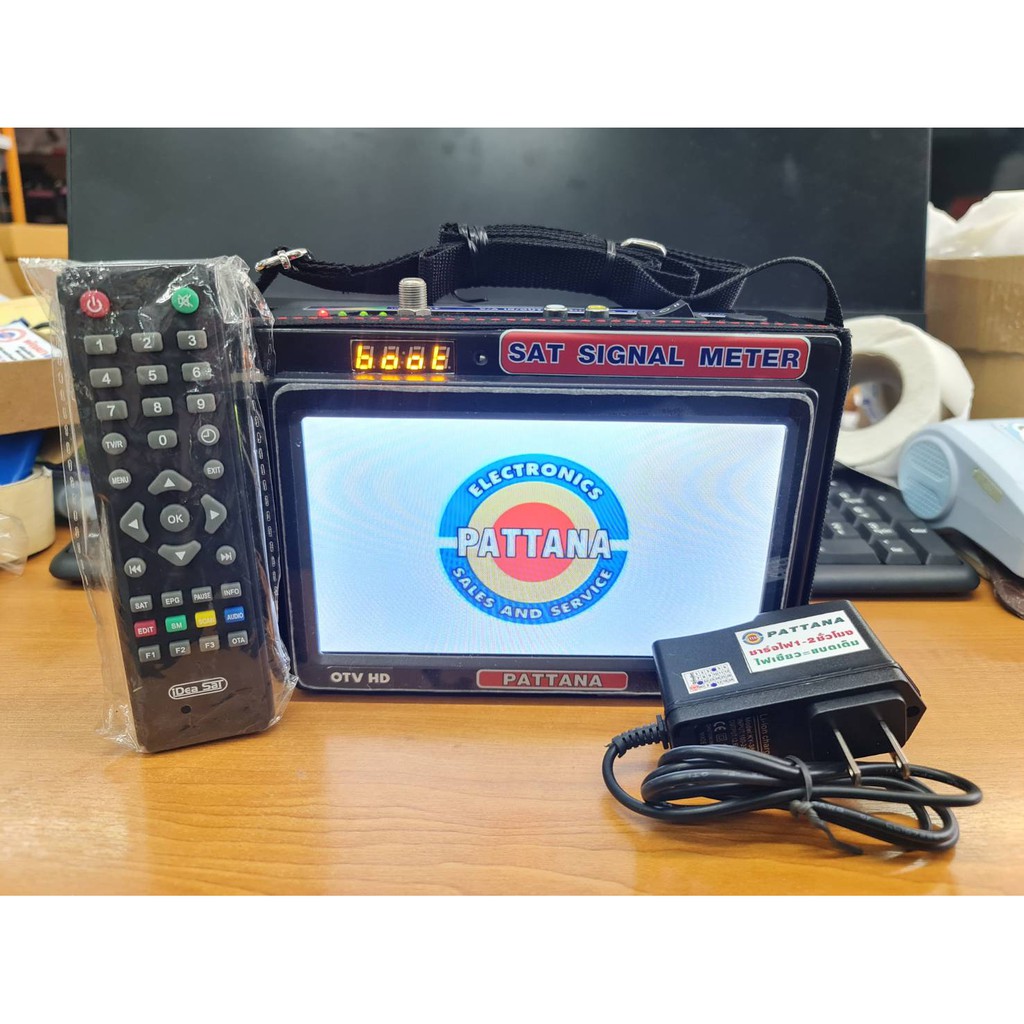 [ใส่กันช๊อต] เครื่องวัดสัญญาณดาวเทียมรุ่น OTV HD ลงระบบดาวเทียมให้ 22 ...