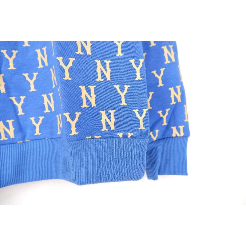 MLB ️️ NY monogram Sweater เสื้อแขนยาว สเวตเตอร์ ผ้าWaffle ใส่แล้วไม่ ...