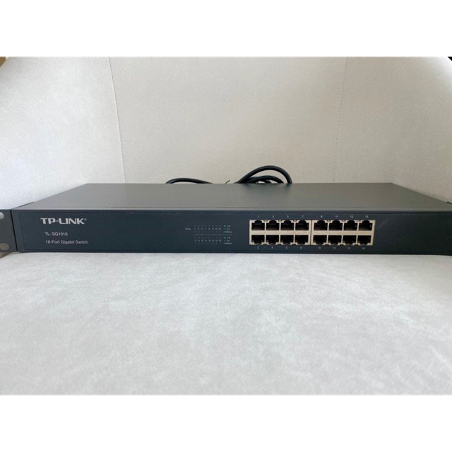 TP-LINK TL-SG1016 16-port Gigabit Switch มือสองสภาพดีมาก | Shopee Thailand