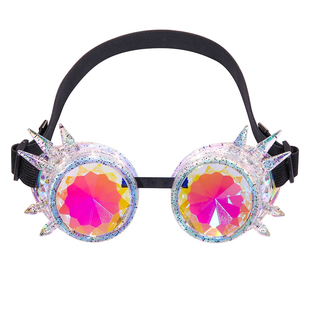 In StockFLORATA Kaleidoscope Colorful Glasses Rave Festival Party EDM ...
