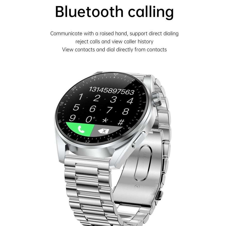 Aolon PRIME Smart Watch 1.36 นิ้ว IP68 บลูทูธกันน้ำ Call 390HD Heart ...
