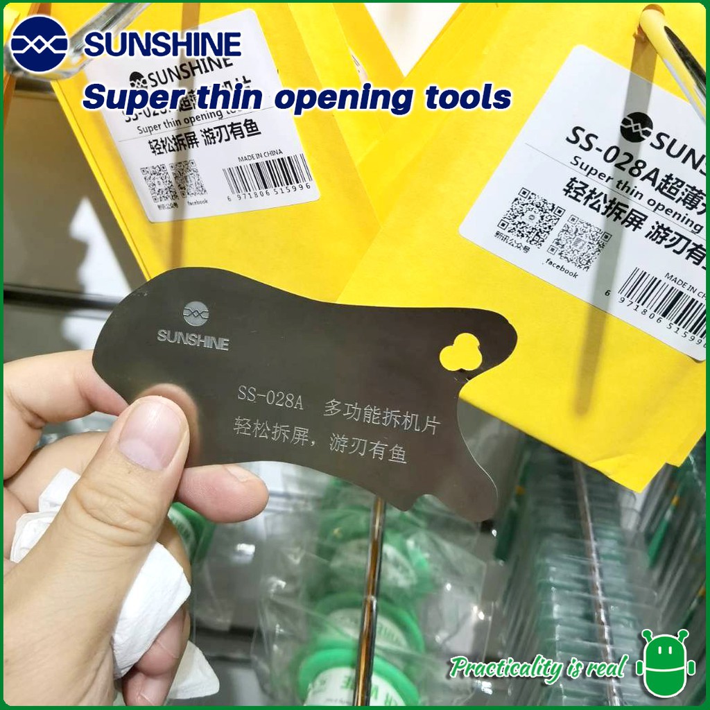 พร้อมส่ง Super thin opening tools อุปกรณ์แกะ งัดจอมือถือ RELIFE ...