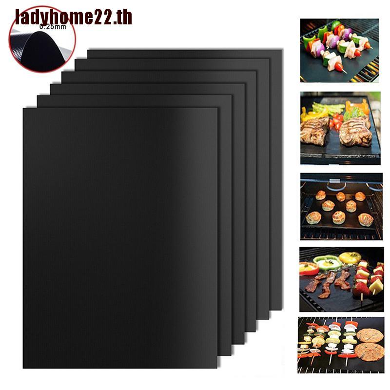 ladyhome2240x60cm 0.25mm BBQ Baking Grill Mat Set Non-stick Pad ...
