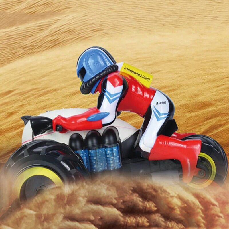 2.4G RC Car Dirt Bike Rock Crawler Amhibious Radio Control Motorcycle ...