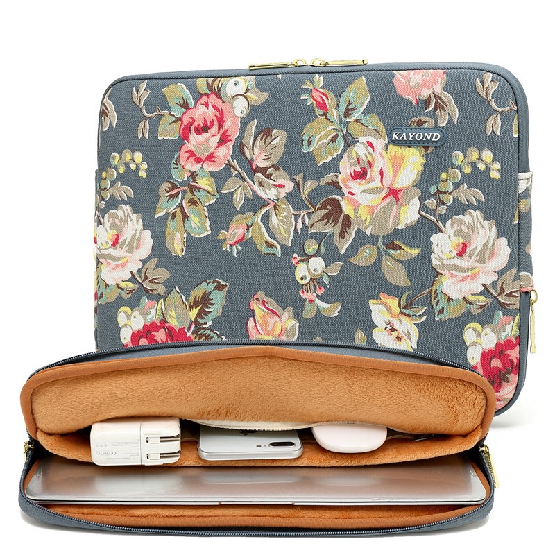 Kayond Brand Laptop Bag 111213141517 InchCanvas Lady Man Sleeve Case ...