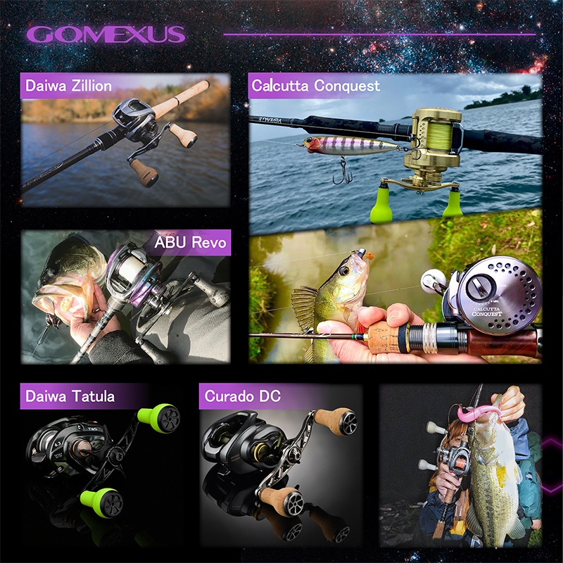 Gomexus Prower Reel สำหรับ Shimano Calcutta Curado Daiwa Tatula Zillion ...