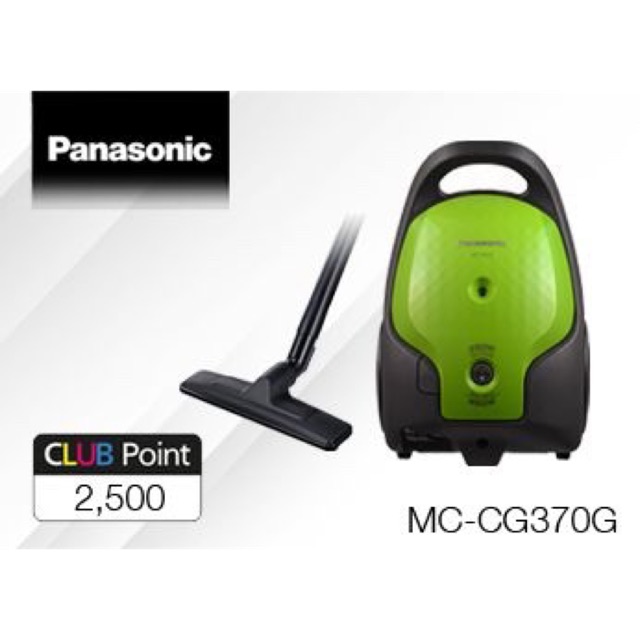 เครื่องดูดฝุ่น Panasonic แบบถุงเก็ปฝุ่น รุ่น MC-CG370G (กำลังไฟ 850 ...