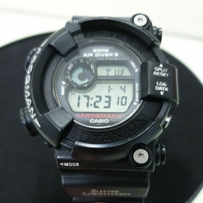 นาฬิกาข้อมือ G-SHOCK Frogman DW-8200 Titanium มือสองสภาพดี | Shopee ...