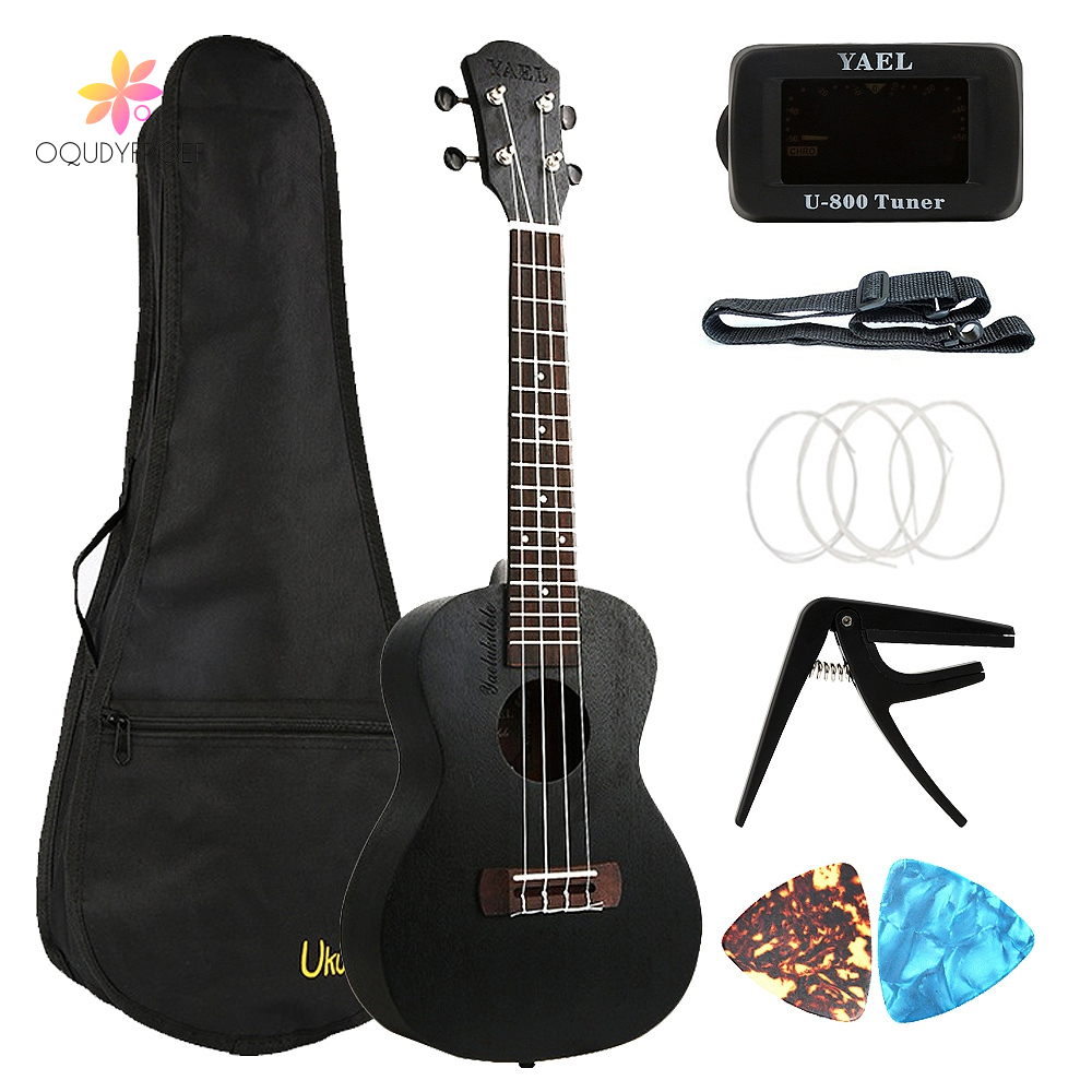 E*M LINGTING 26 Inch Tenor Ukulele Ukelele Spruce Wood Topboard ...