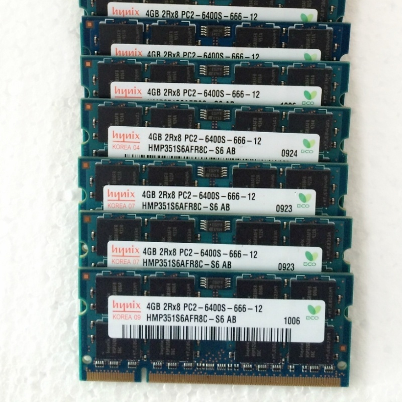 hynix RAMS DDR2 4GB 800MHz memory 4GB 2Rx8 PC2-6400S-666-12 ddr2 4gb ...