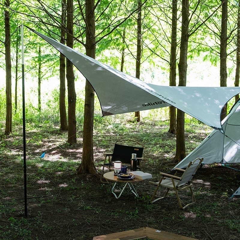 Cloud Flying Diamond Tarp 150D Oxford silver Coating Naturehike ...