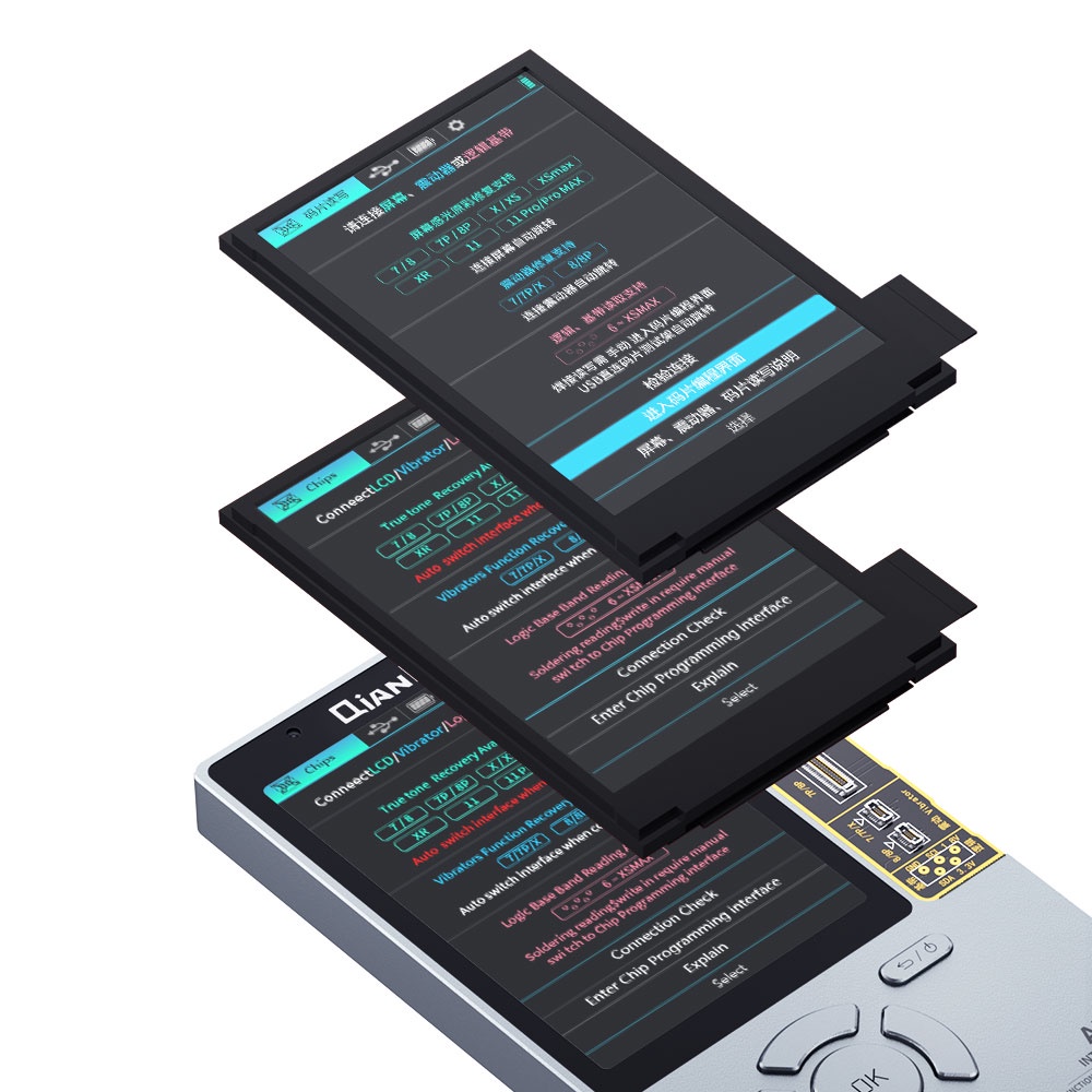 แบตเตอรี่Qianli Apollo 6 In 1 Restore Detection Device for 12 11 Pro ...