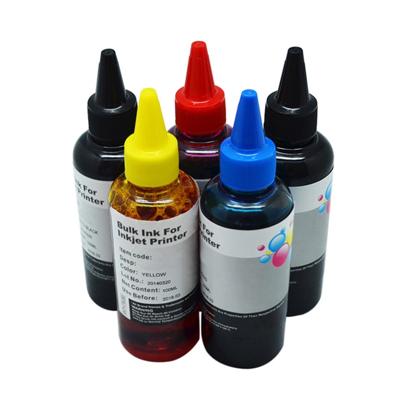 5x100ml For CANON Refillable Ink Cartridges PGI150 250 450 550 750 850 ...