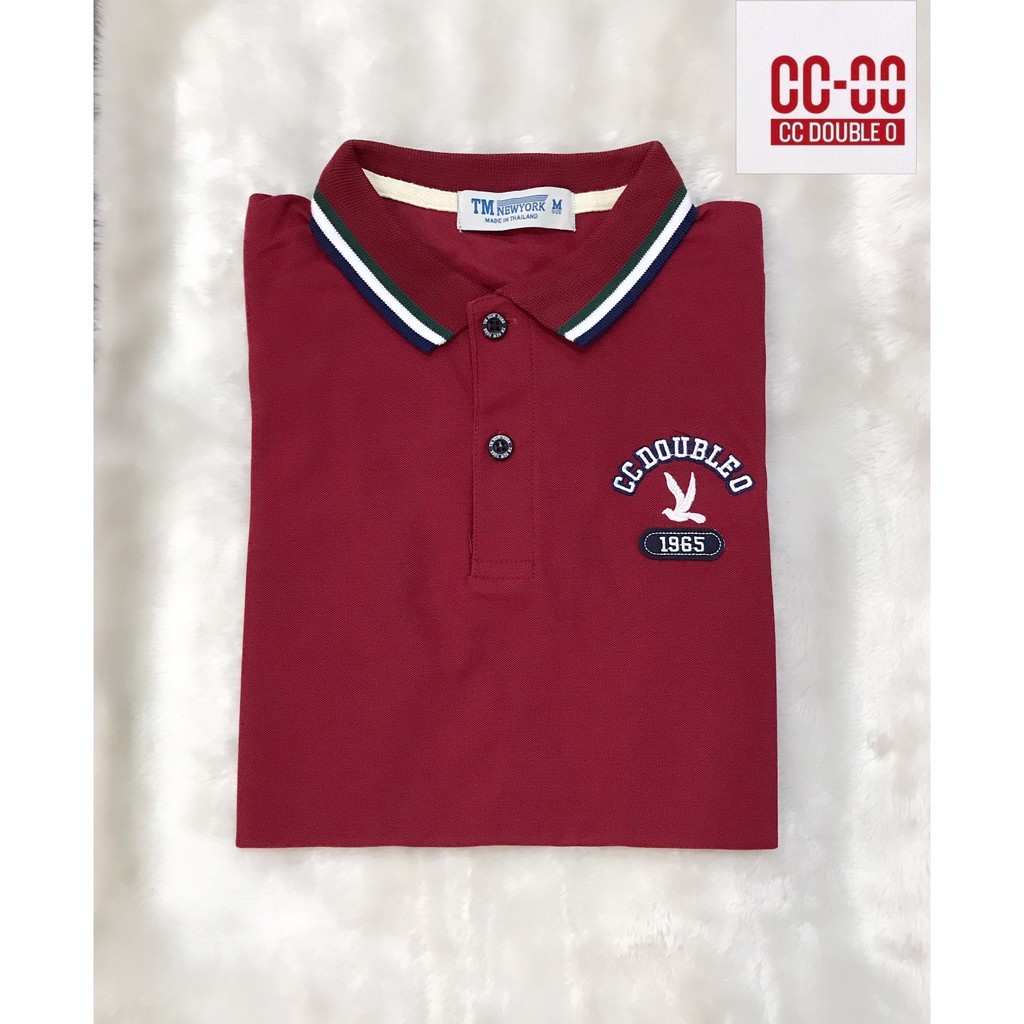 เสื้อยืดคอปกโปโลลายปัก POLO CC DOUBLE O (MLXL) NO.ผู้ชาย Polo Men 03 - watcharazklaytukjaa ...