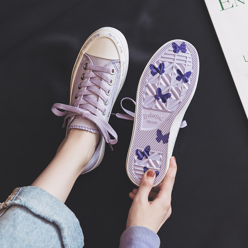 Canvas shoes women's 2020 versatile net red ins fashion shoes board ...