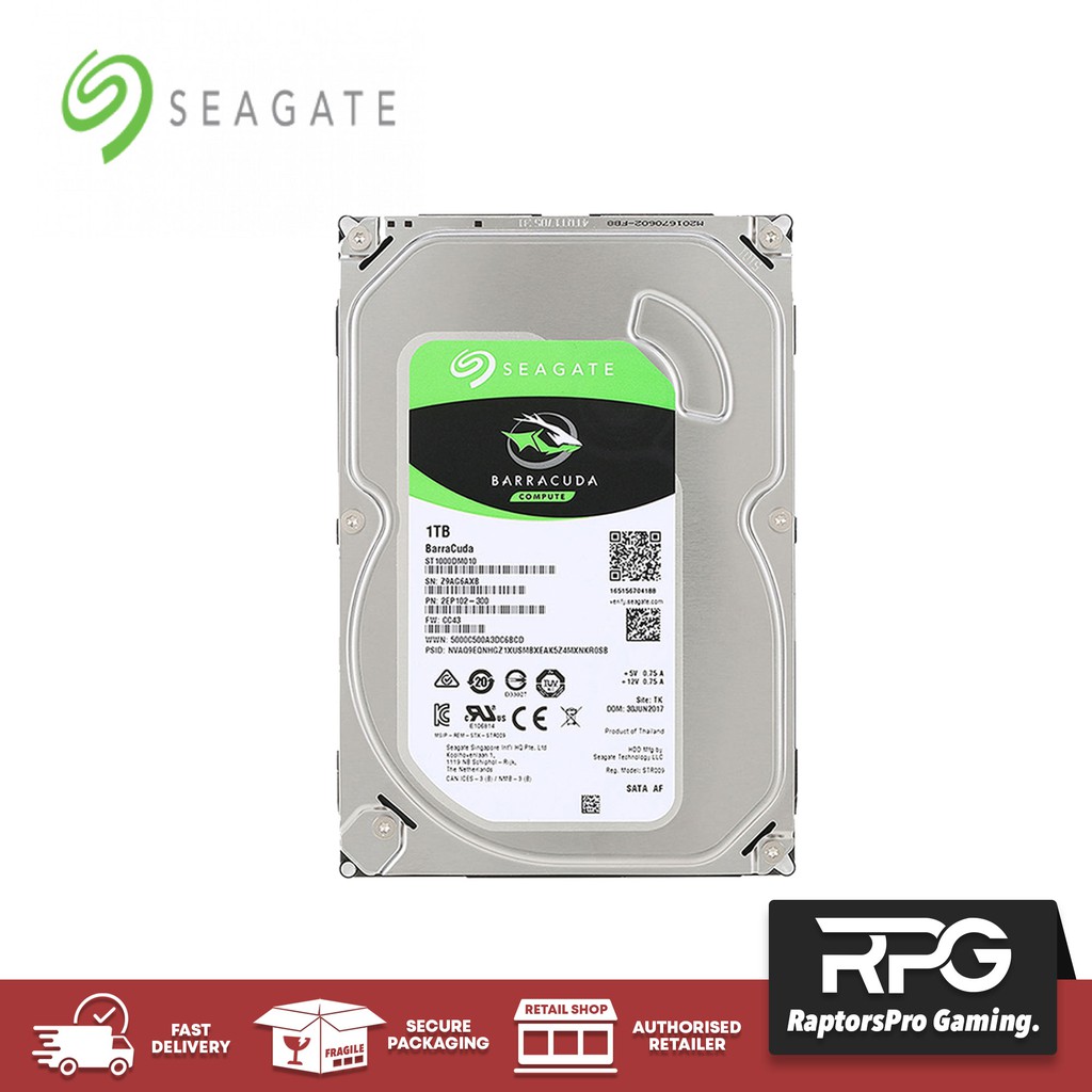 Seagate 1TB 3.5 Video Surveillance HDD Internal Hard Disk Drive 5900RPM SATAIII 6Gbs 64MBCache H ...