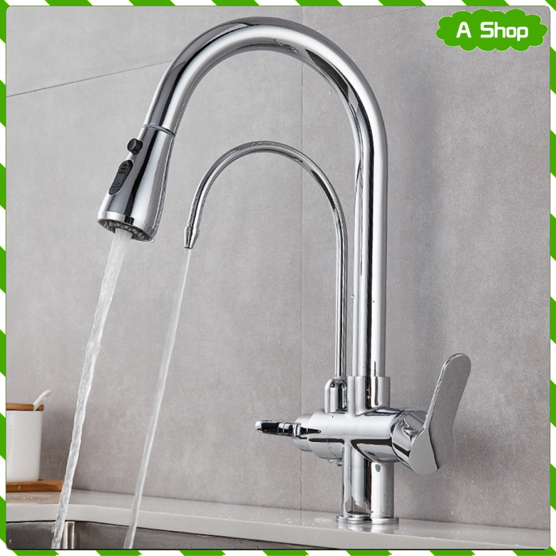 Kitchen Faucet Pull Out Kitchen Water Filter Tap Kitchen Shower Faucet ...