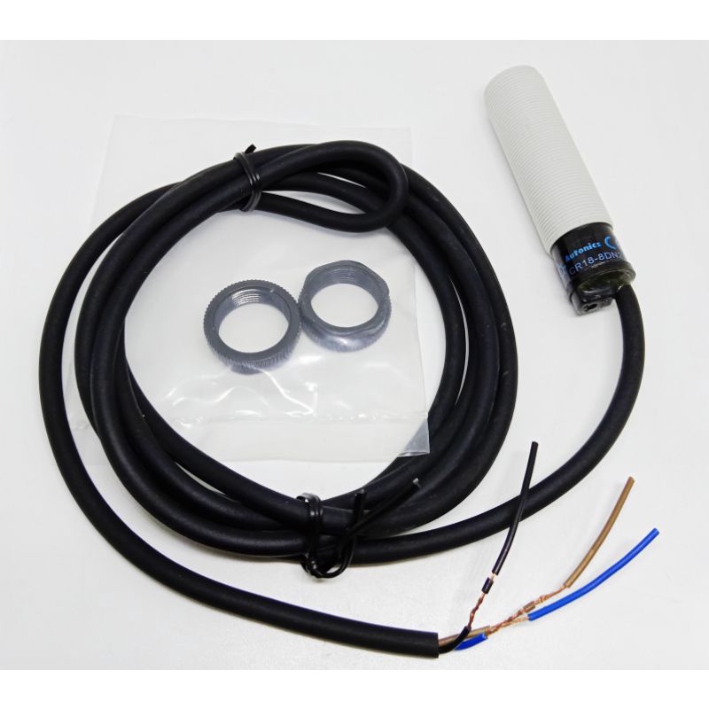 CR18-8DN2. sensor เซ็นเซอร์ Capacitive Proximity Size M18 3สาย ชนิดNPN ...