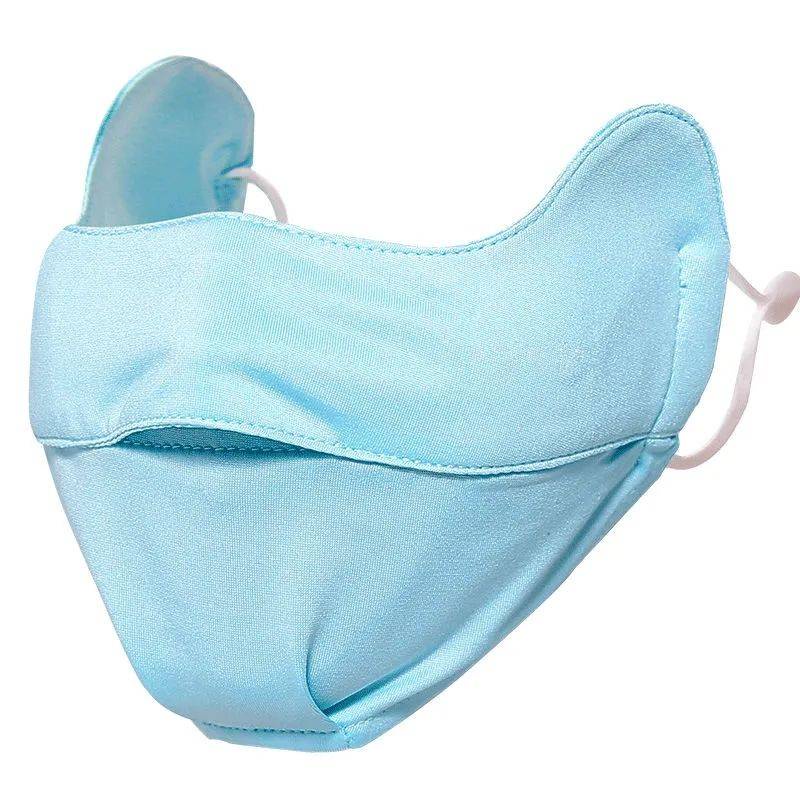 หน้ากากจักรยาน Bing Silk Mask หญิงครีมกันแดดฤดูร้อนครีมกันแดด Summer ...