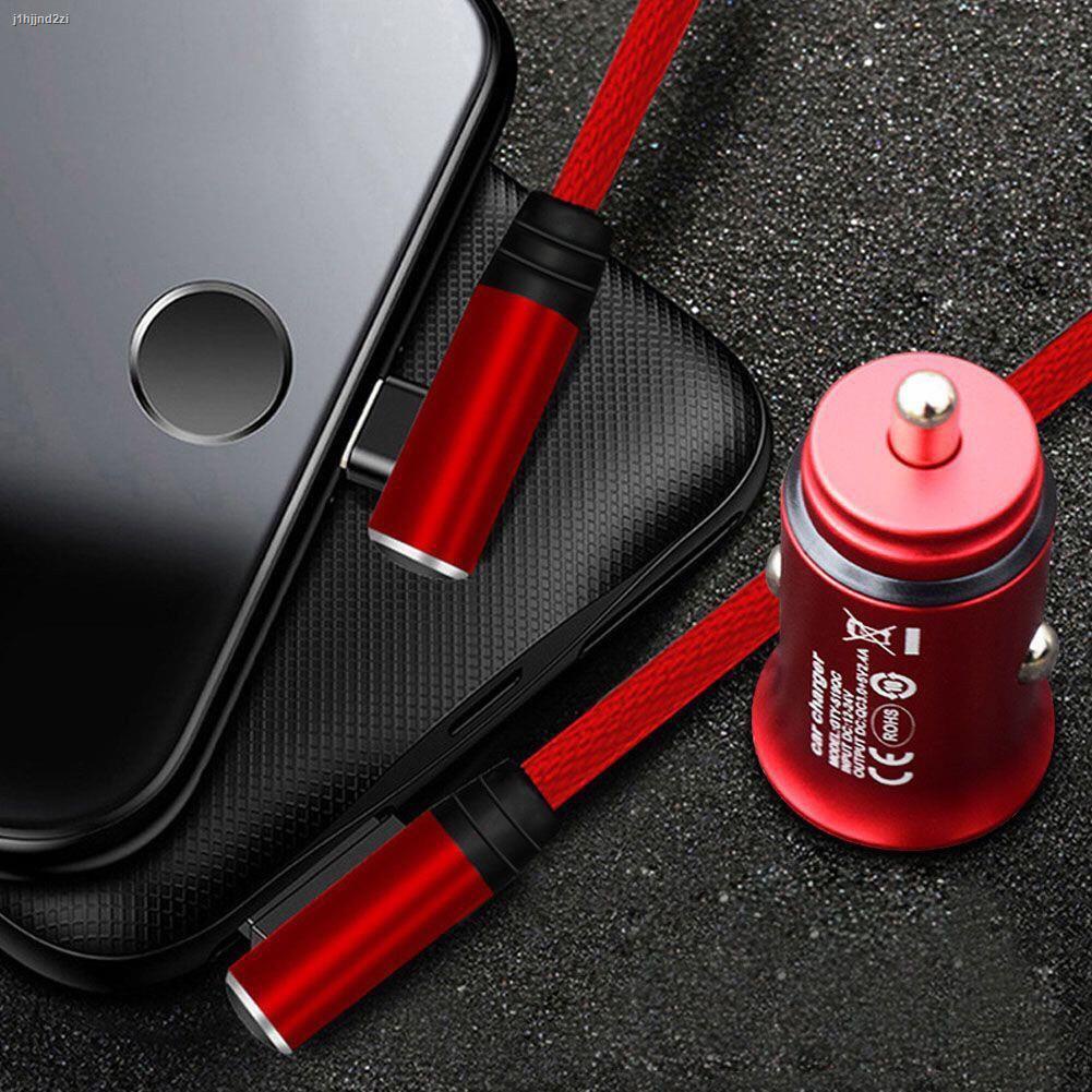 1M 90 Degree Right Angle Micro USB 2.0 Braided Cable Charging Sync Data ...