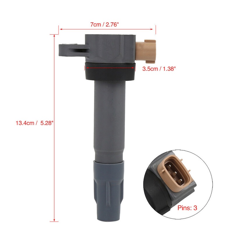 Car Engine Ignition Coil for Suzuki JIMNY JB23W K6A 33400 85K10 ...