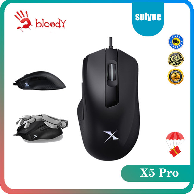 A4Tech Bloody X5 Pro gaming USB wired mouse gaming desktop computer ...